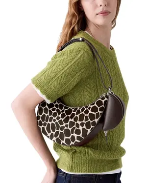 Kate Spade New York Duo Giraffe Print Calf Hair Crossbody Bag - Multi