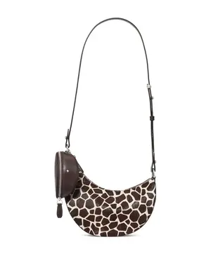 Kate Spade New York Duo Giraffe Print Calf Hair Crossbody Bag - Multi