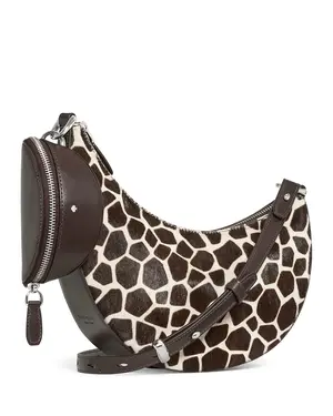 Kate Spade New York Duo Giraffe Print Calf Hair Crossbody Bag - Multi