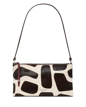 Kate Spade New York Fling Giraffe Print Calf Hair Pochette Bag - Multi
