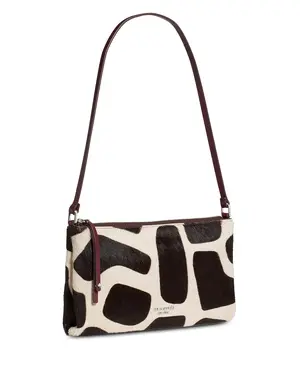 Kate Spade New York Fling Giraffe Print Calf Hair Pochette Bag - Multi