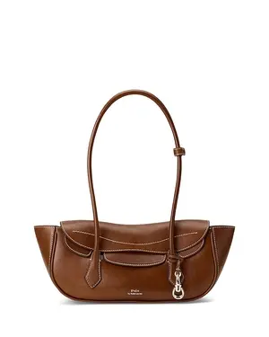 Polo Ralph Lauren Polo Blaze Small Shoulder Bag - Chesnut