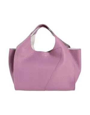 GIANNI CHIARINI Leather Handbag - Purple