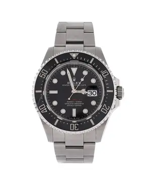 ROLEX Oyster Perpetual Sea-dweller Automatic Watch In Stainless Steel And Cerachrom 43mm - Dial Color: Black