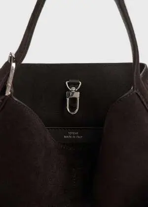TOTEME Small Belted Suede Tote