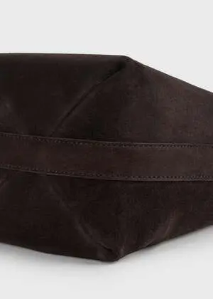 TOTEME Small Belted Suede Tote