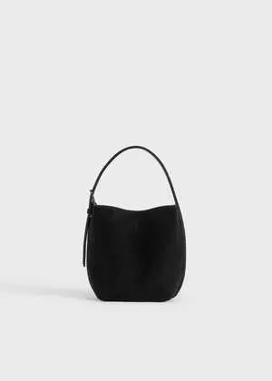 TOTEME Small Belted Suede Tote