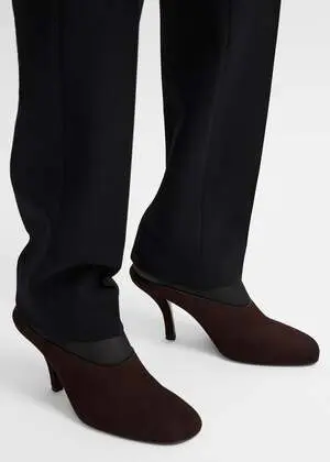 TOTEME Contour Suede Mules