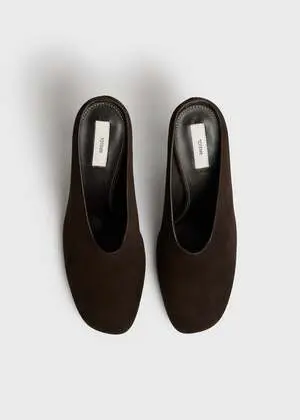 TOTEME Contour Suede Mules