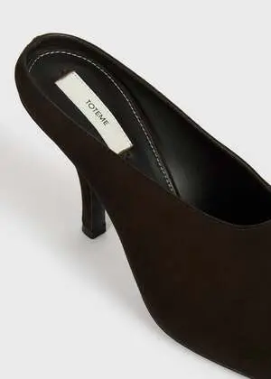 TOTEME Contour Suede Mules