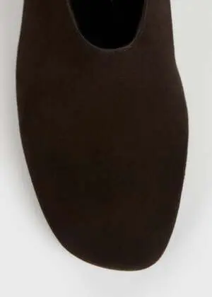 TOTEME Contour Suede Mules