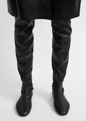 TOTEME Deconstructed Stretch Nappa Boots