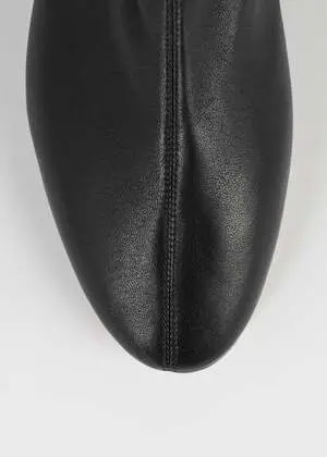 TOTEME Deconstructed Stretch Nappa Boots