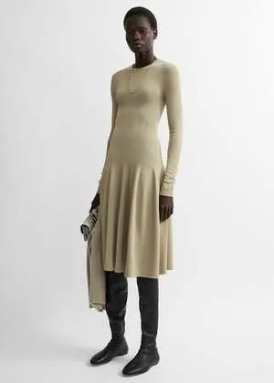 TOTEME Sculpted Knit Dress - Sage
