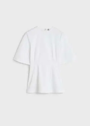 TOTEME Sculptural Cotton Top