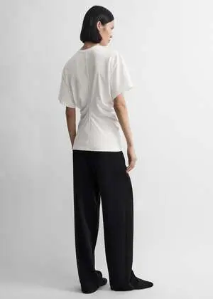 TOTEME Slouch Waist Jersey Top