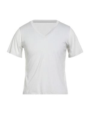 Majestic Filatures T-shirt Light Size Silk, Organic Cotton - Grey