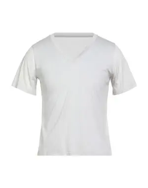 Majestic Filatures T-shirt Size Silk, Organic Cotton - Light Grey