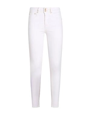 Guess Jeans Ivory Size Cotton, Elastomultiester, Elastane - White
