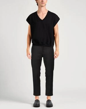 DANIELE ALESSANDRINI Pants Size Polyester, Viscose, Elastane - Black