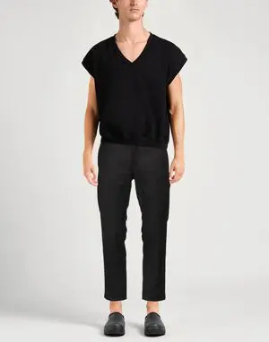 DANIELE ALESSANDRINI Pants Size Polyester, Viscose, Elastane - Black