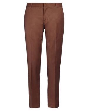 DANIELE ALESSANDRINI Man Pants Brown Size 30 Polyester, Viscose, Elastane Brown