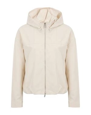 Emporio Armani Jacket Cream Size Cotton, Polyamide - White