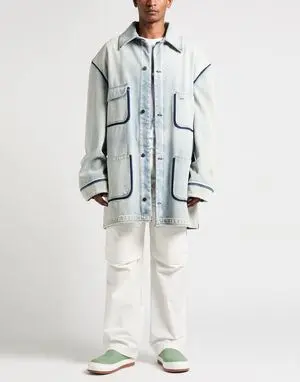 MAISON MARGIELA Denim Outerwear Size Cotton, Polyester