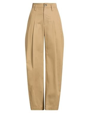 Brunello Cucinelli Pants Camel Size Cotton, Ecobrass - Beige