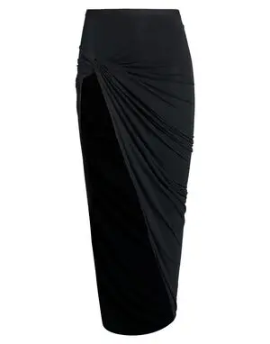 Rick Owens Modal Cashmere Maxi Skirt
