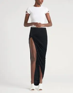 Rick Owens Modal Cashmere Maxi Skirt