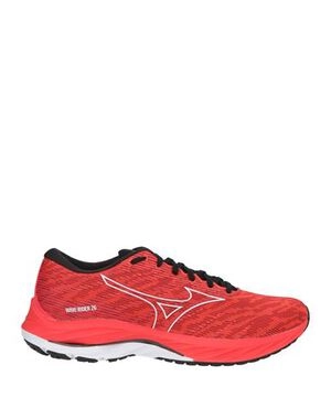 Mizuno Wave Rider Textile And Synthetic Sneakers - Tomato Red