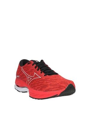 Mizuno Wave Rider Textile And Synthetic Sneakers - Tomato Red