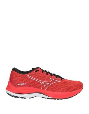 Mizuno Wave Rider Textile And Synthetic Sneakers - Tomato Red