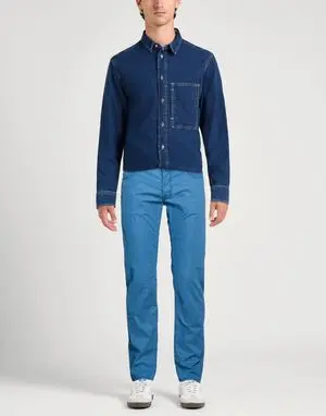 JACOB COHЁN Pants Deep Teal Size Cotton, Lyocell, Elastane