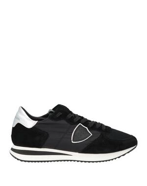 Philippe Model Sneakers Size Textile Fibers, Leather - Black