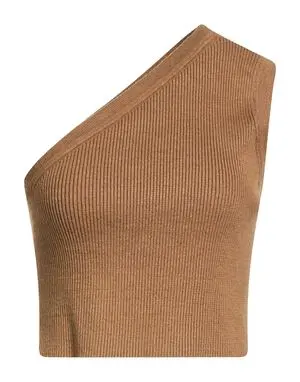 Jacquemus One-shoulder Knit Top - Brown