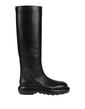JIL SANDER Leather Riding Boots