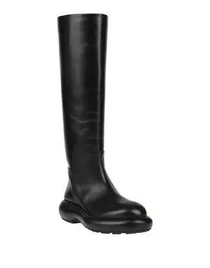 JIL SANDER Leather Riding Boots