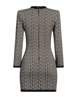 Balmain Mini Dress Size Wool, Viscose, Polyamide, Elastane