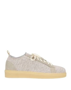 Eleventy Sneakers Light Size Leather, Textile Fibers - Grey