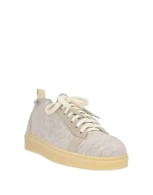 Eleventy Sneakers Light Size Leather, Textile Fibers