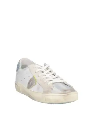 Philippe Model Leather And Textile Fiber Low-top Sneakers
