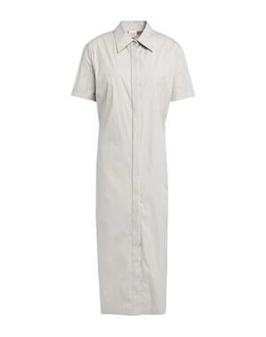 TOD'S Midi Dress Size Cotton, Polyamide, Elastane - Grey