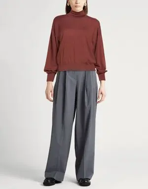 Peserico Turtleneck Brick Size Virgin Wool