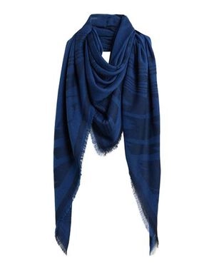 Missoni Scarf Taupe Cotton, Modal, Cashmere - Navy