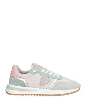 Philippe Model Sneakers Sky Size Leather, Textile Fibers - Blue