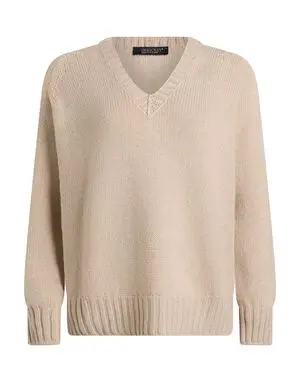 ARAGONA Sweater Charcoal Size Cashmere - Beige