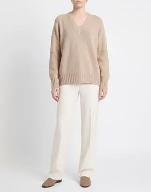 ARAGONA Sweater Charcoal Size Cashmere - Beige