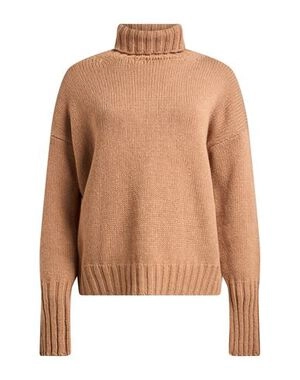 ARAGONA Turtleneck Taupe Size Cashmere - Beige